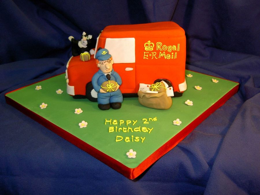 Postman Pat Cake - CakeCentral.com