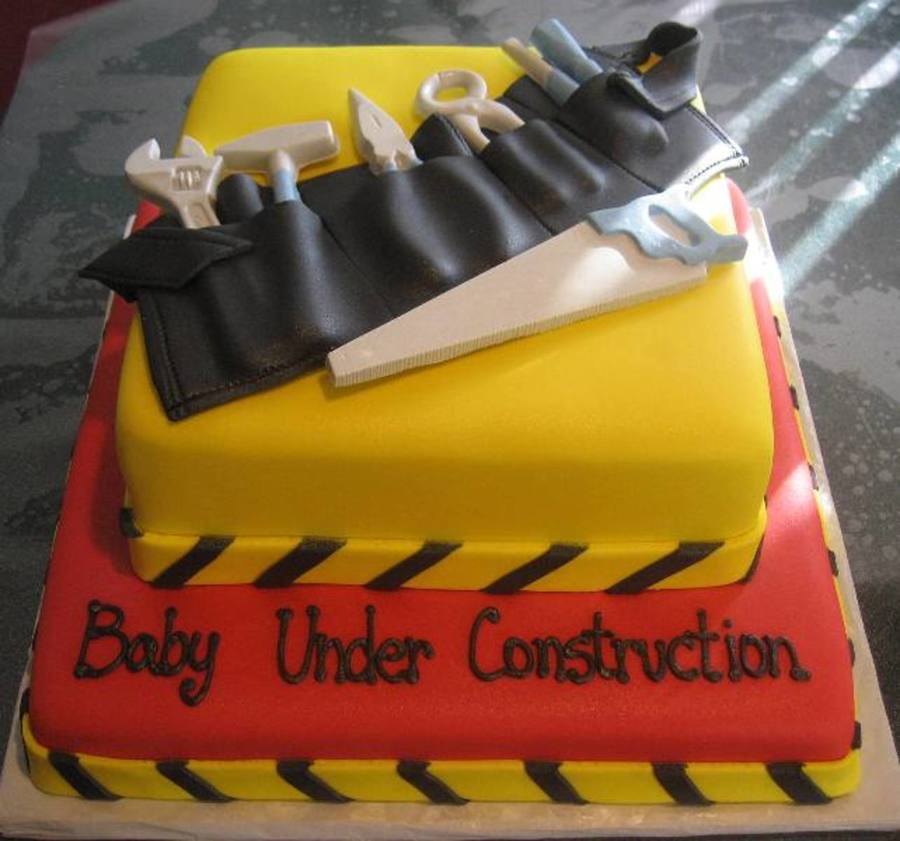 Baby Under Construction - CakeCentral.com
