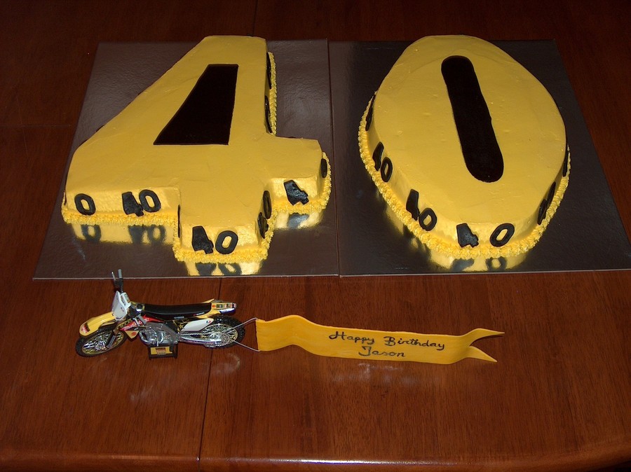 Suzuki 40Th Birthday Cake - CakeCentral.com