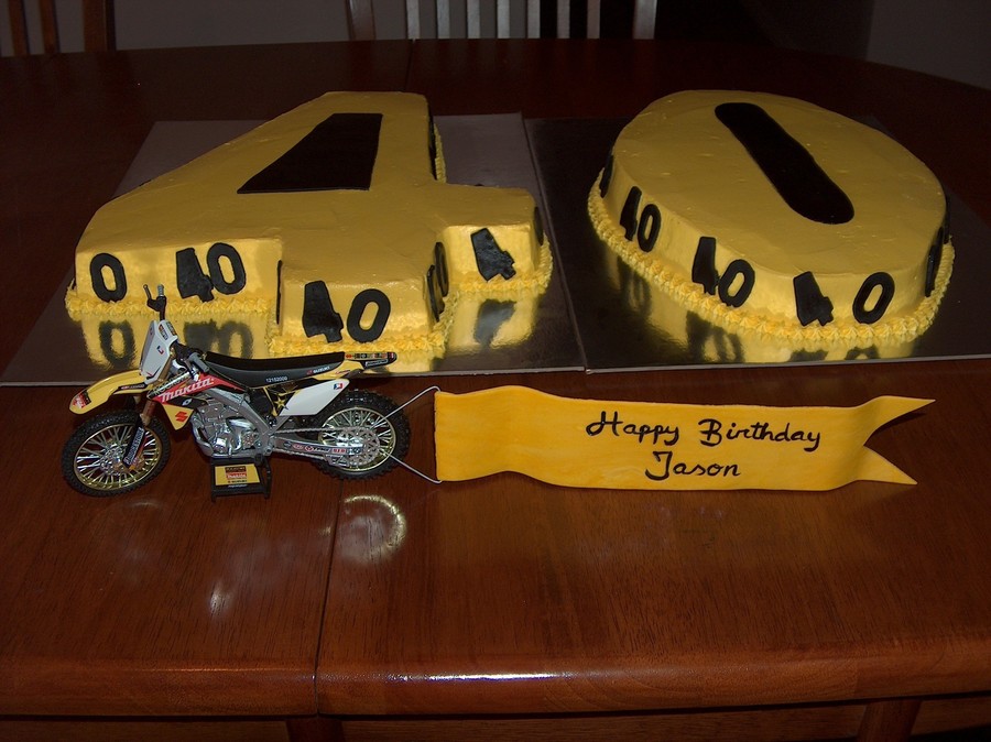 Suzuki 40Th Birthday Cake - CakeCentral.com
