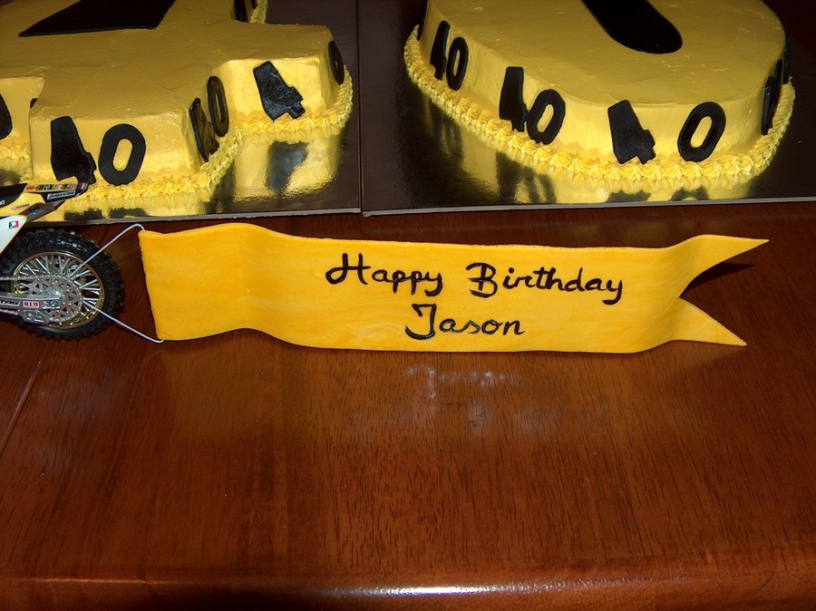 Suzuki 40Th Birthday Cake - CakeCentral.com
