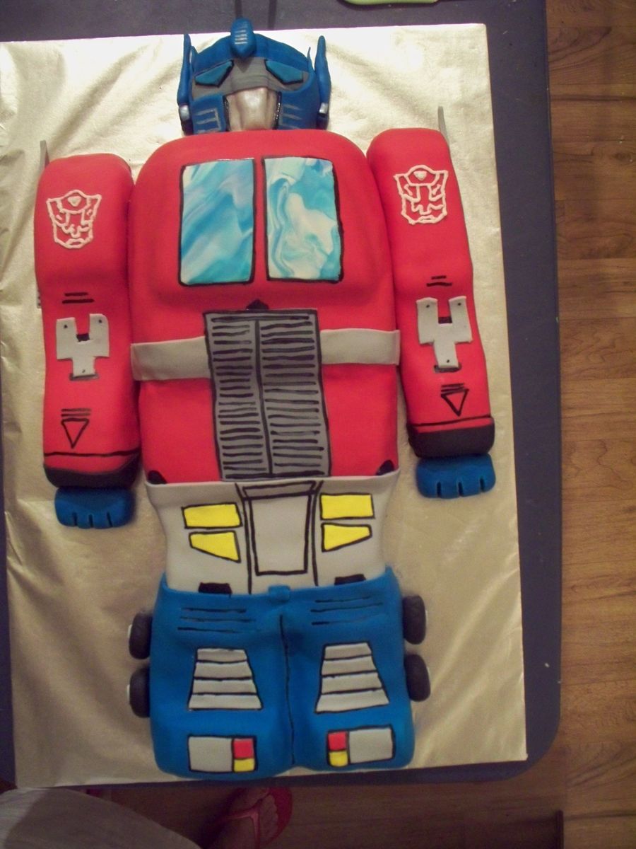 Transformer Cake - CakeCentral.com