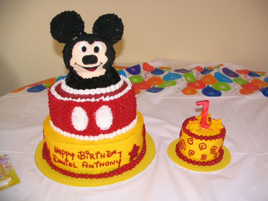 Micky Mouse Birthday Cake - CakeCentral.com