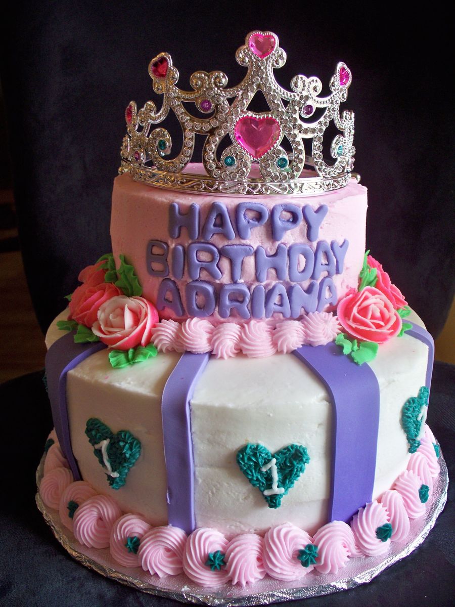 1St Birthday Princess Cake - CakeCentral.com