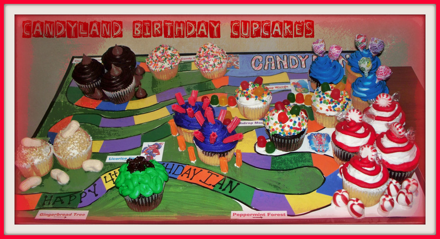 Candyland Cupcakes - CakeCentral.com