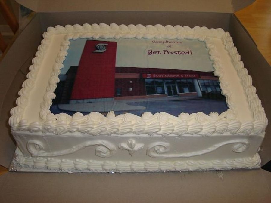 Cake For Bank - CakeCentral.com