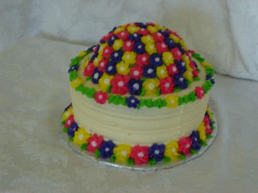 Drop Flowers - CakeCentral.com