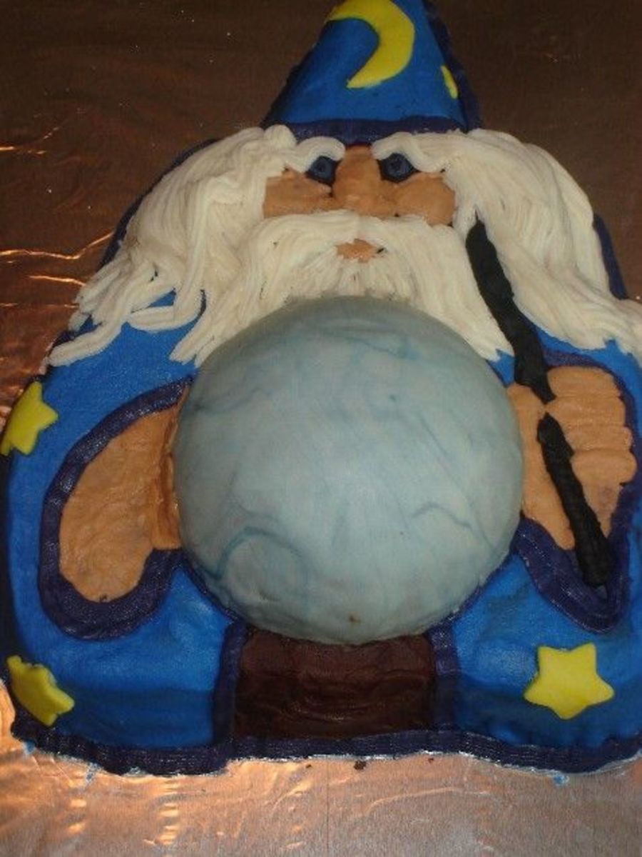 Wizard's Magic Ball - CakeCentral.com