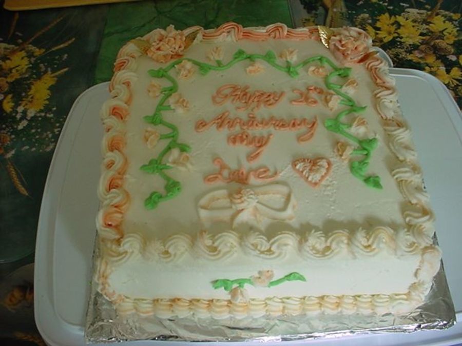 26Th Anniversary - CakeCentral.com