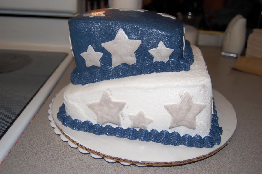 Stars Cake - CakeCentral.com