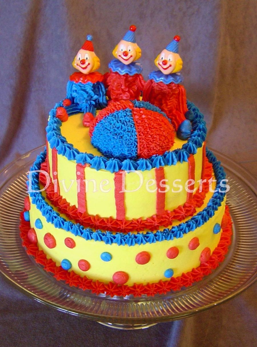Circus Clowns - CakeCentral.com