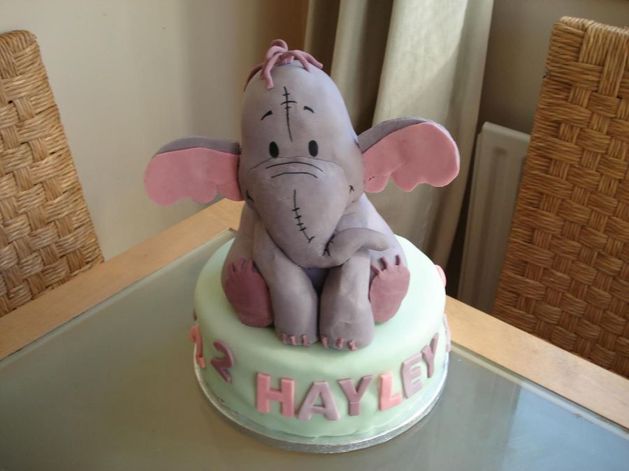 Heffalump Birthday Cake - CakeCentral.com