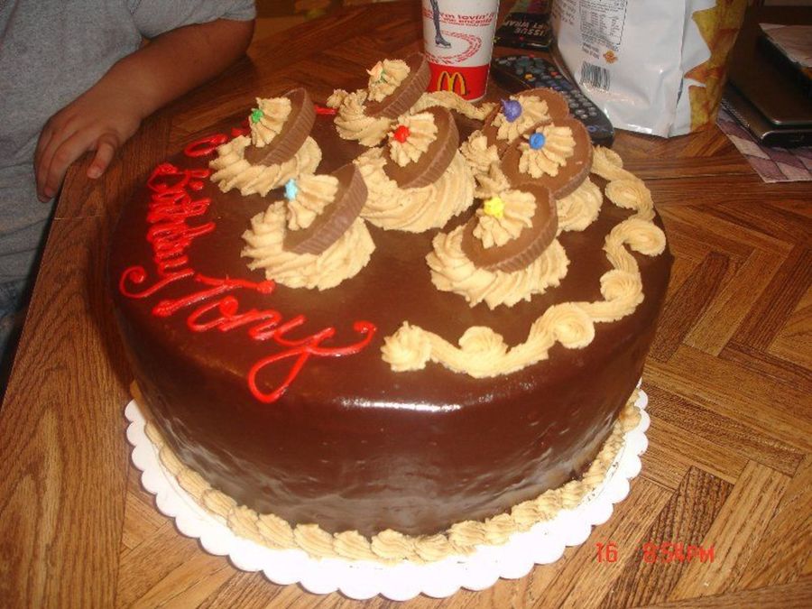 Reeses Ice Cream Cake - CakeCentral.com