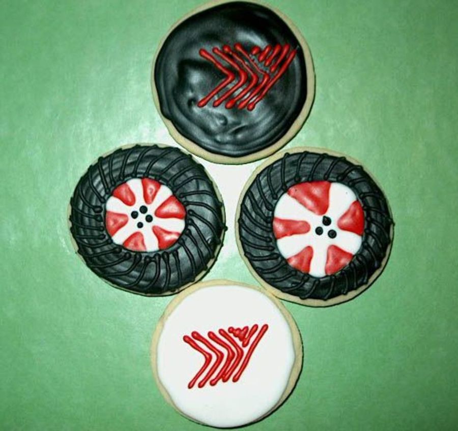 Tire Cookies - CakeCentral.com