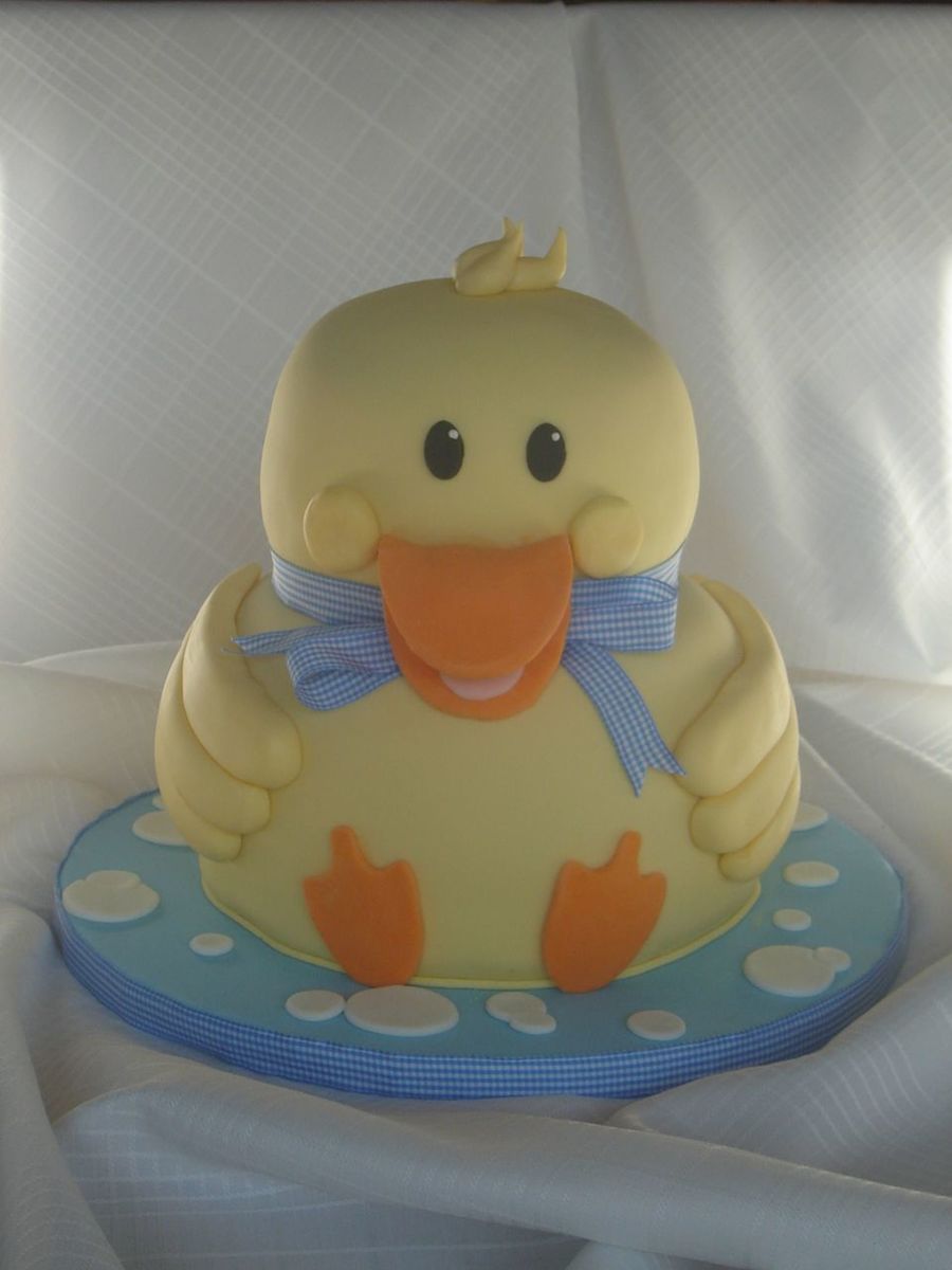 Yellow Duckie - CakeCentral.com
