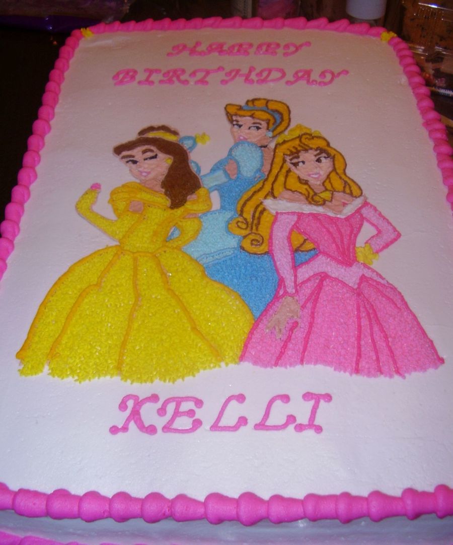 3 Princess - CakeCentral.com