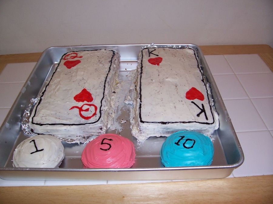 Poker Cards - CakeCentral.com