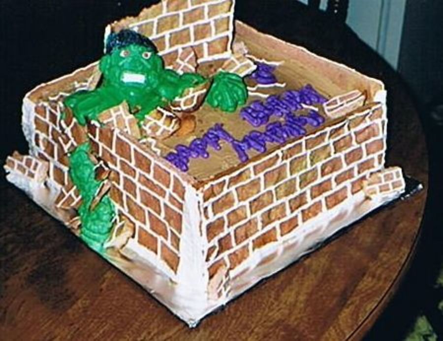 The Hulk - CakeCentral.com