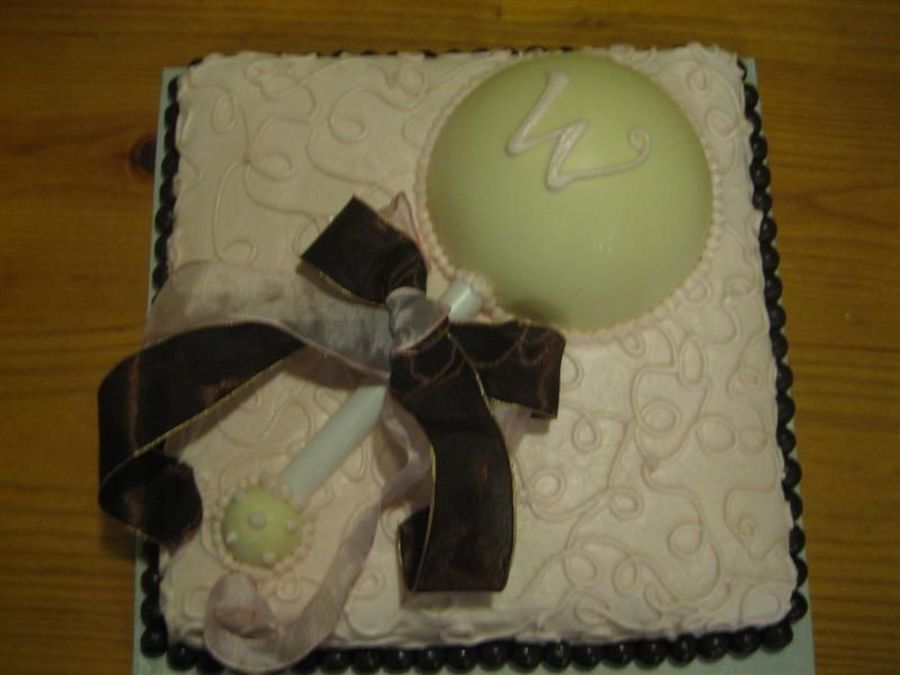 Rattle Cake - CakeCentral.com