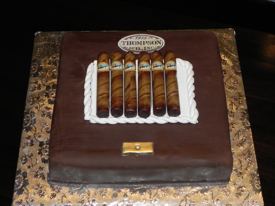 Cigar Box - CakeCentral.com