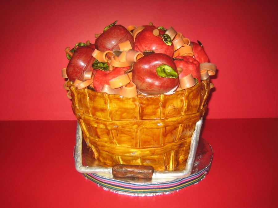 Basket Of Apples - CakeCentral.com