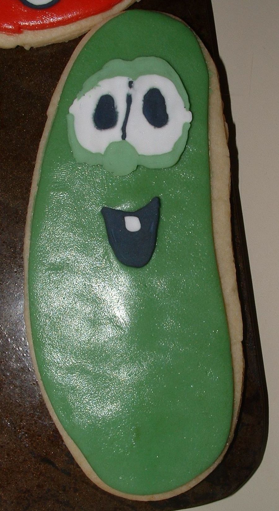 Larry The Cucumber - CakeCentral.com