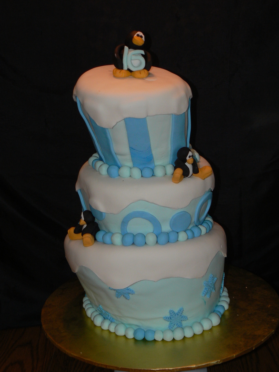 Penguin Birthday - CakeCentral.com