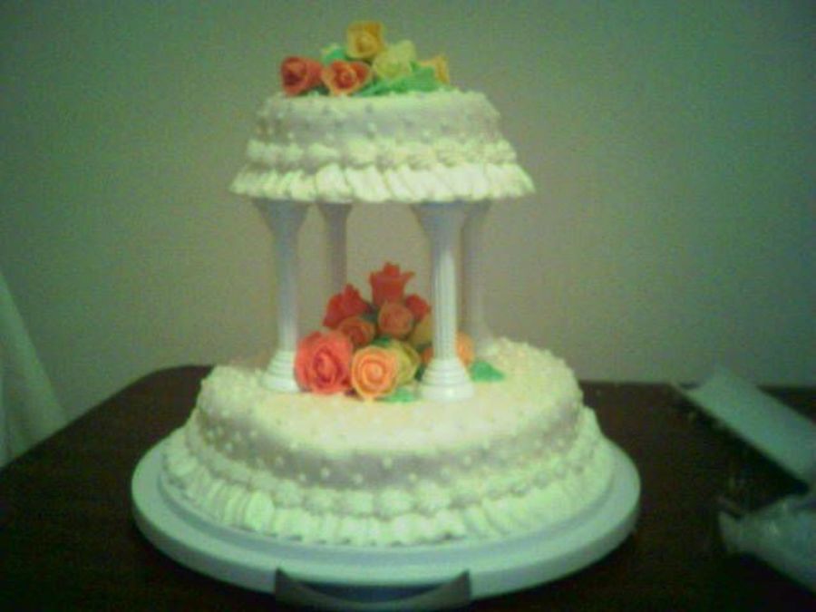 Wilton Iii Tiered Cake - CakeCentral.com