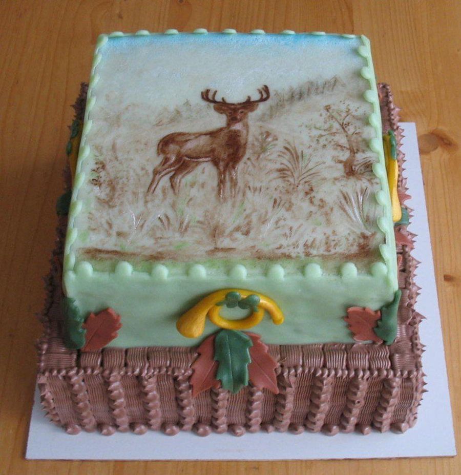 Hunting Cake - CakeCentral.com
