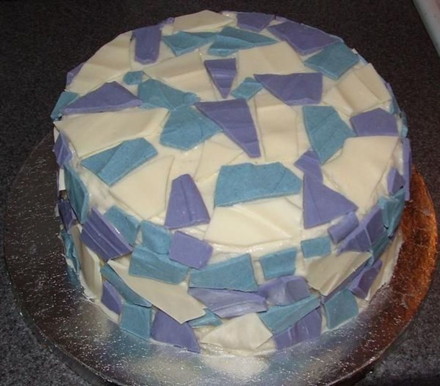 Mosaic Tile Cake - CakeCentral.com