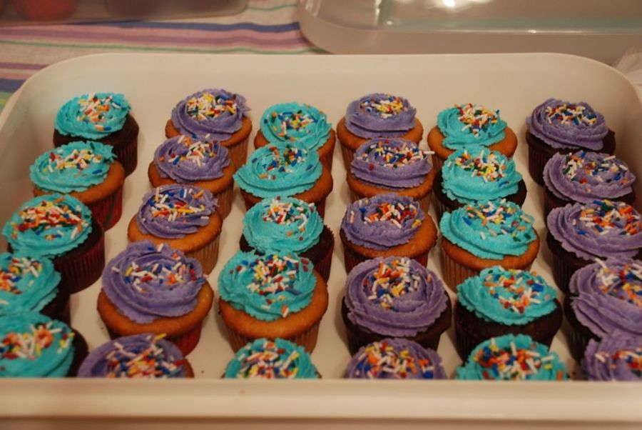 Birthday Cupcakes My Daughter Took To School On Her Birthday ...
