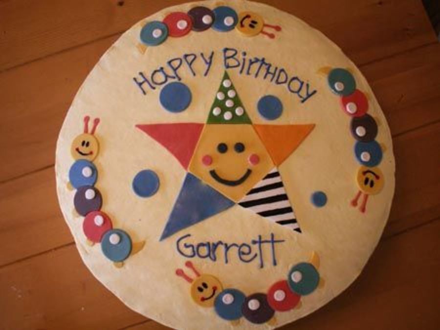 Baby Einstein Theme Cake - CakeCentral.com