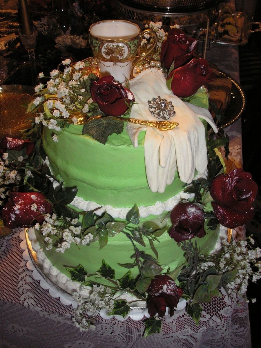 Tea Party Cake - CakeCentral.com