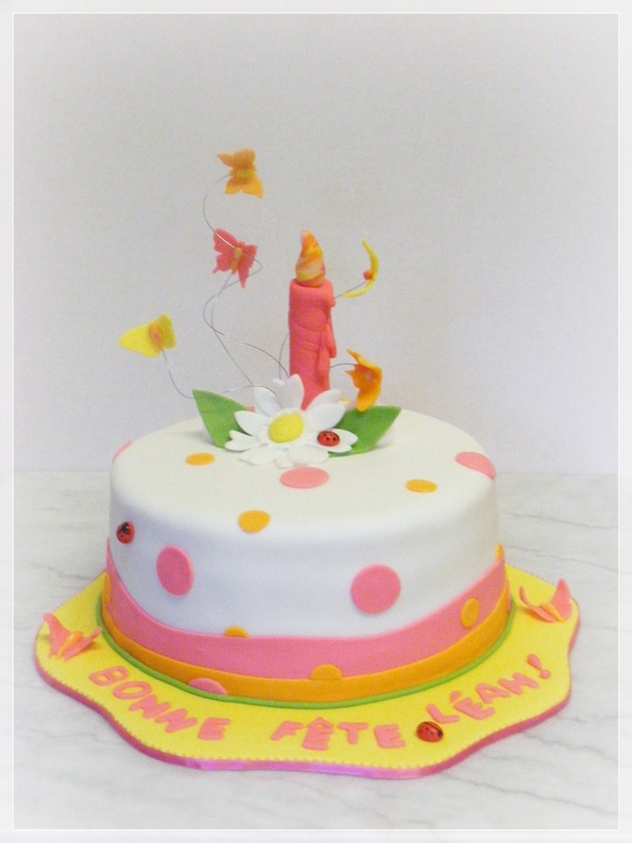 Leah's First Birthday - CakeCentral.com