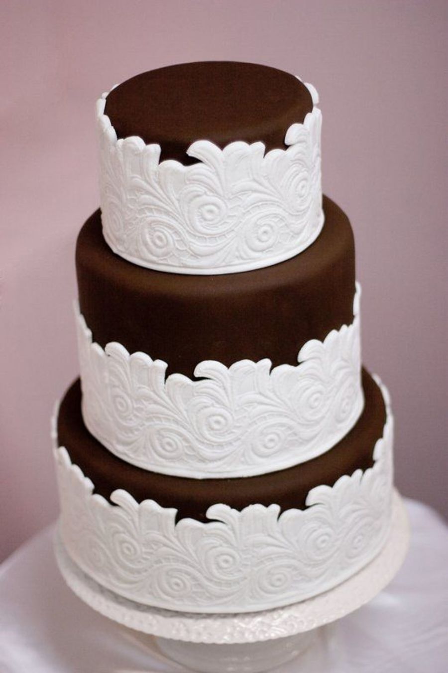 Chocolate Lace - CakeCentral.com