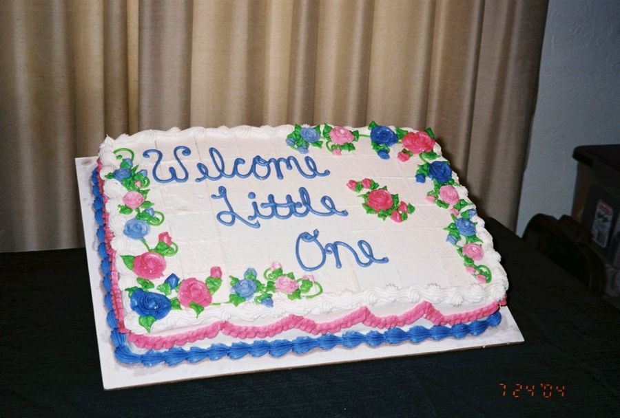 Welcome Little One - CakeCentral.com