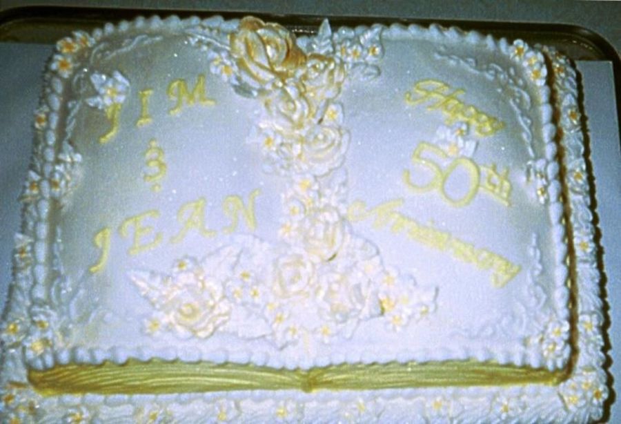 50Th Anniversary Open Book - CakeCentral.com