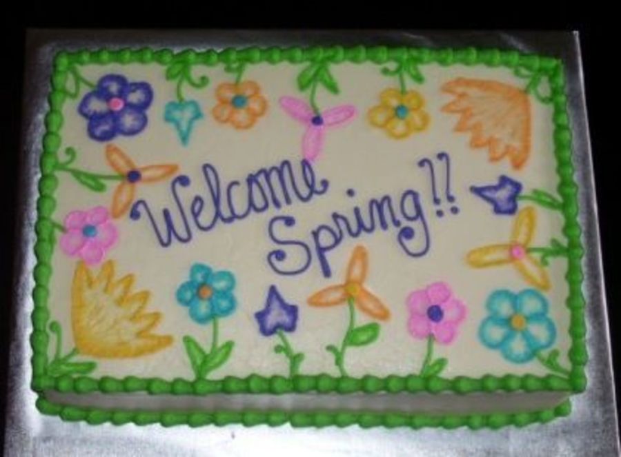 Springtime Birthday - CakeCentral.com