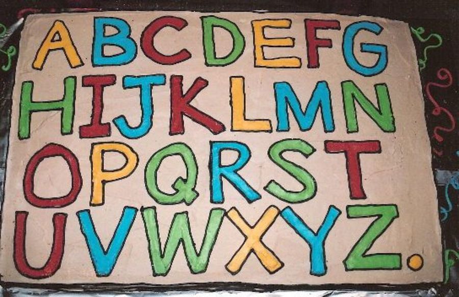 Alphabet Puzzle - CakeCentral.com