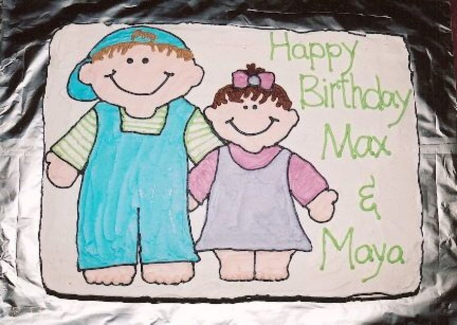 Max And Maya_Birthday - CakeCentral.com