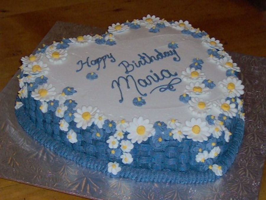 Maria's Birthday Cake - CakeCentral.com