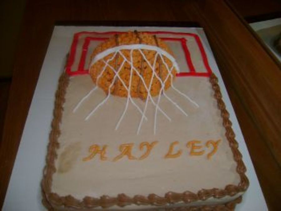 Basketball Cake - CakeCentral.com