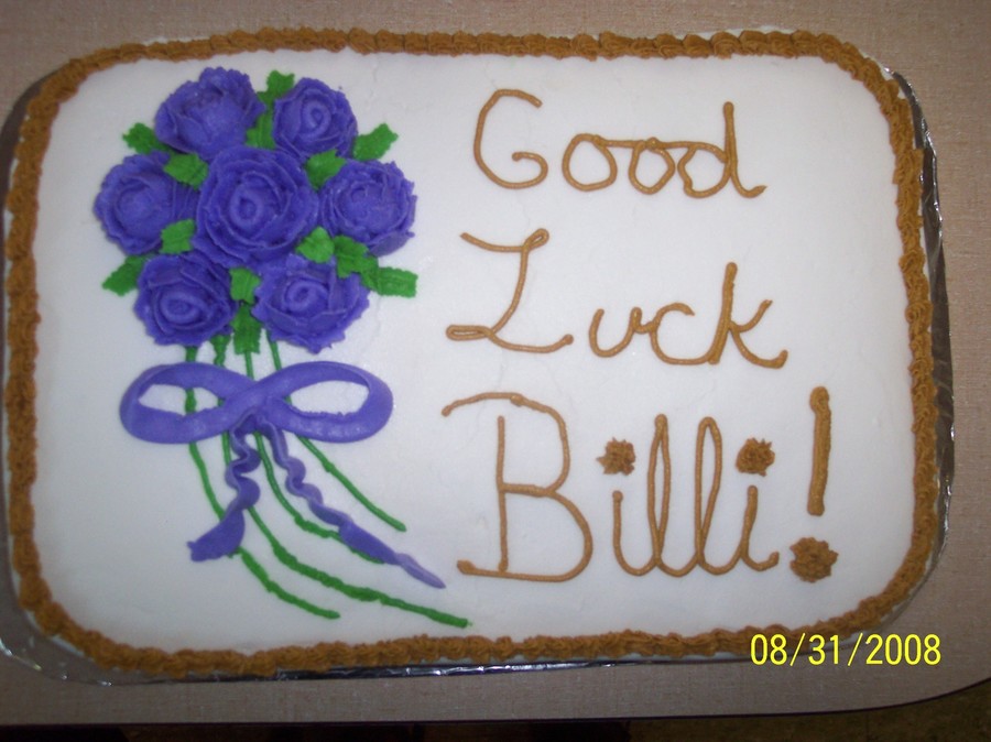 Good Luck - CakeCentral.com