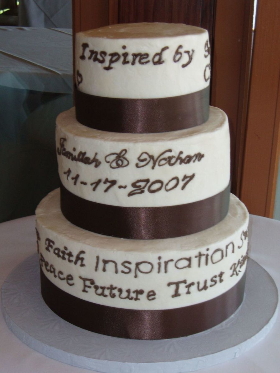 Inspired By - Word Cake - CakeCentral.com