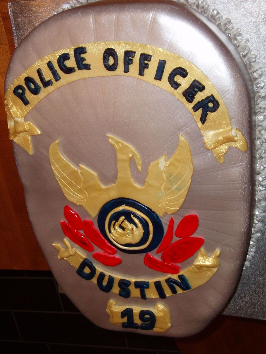 Badge Cake - CakeCentral.com