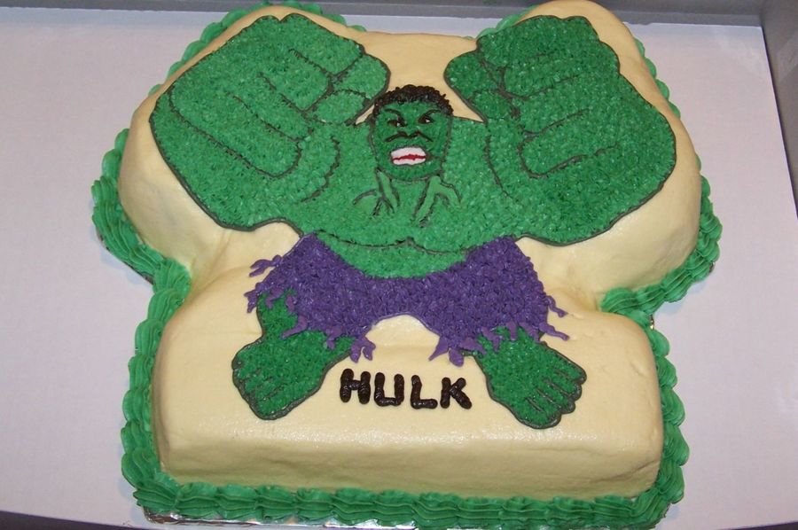 Incredible Hulk - CakeCentral.com