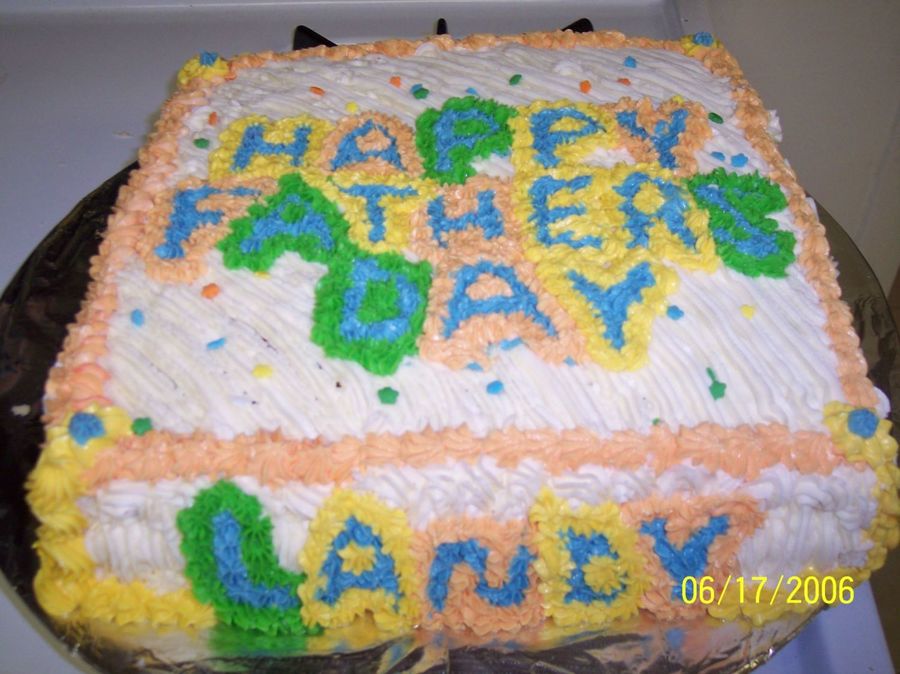 A Cake For My Daddy - CakeCentral.com