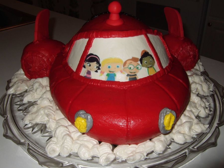 Little Einstein's Rocket Cake - CakeCentral.com