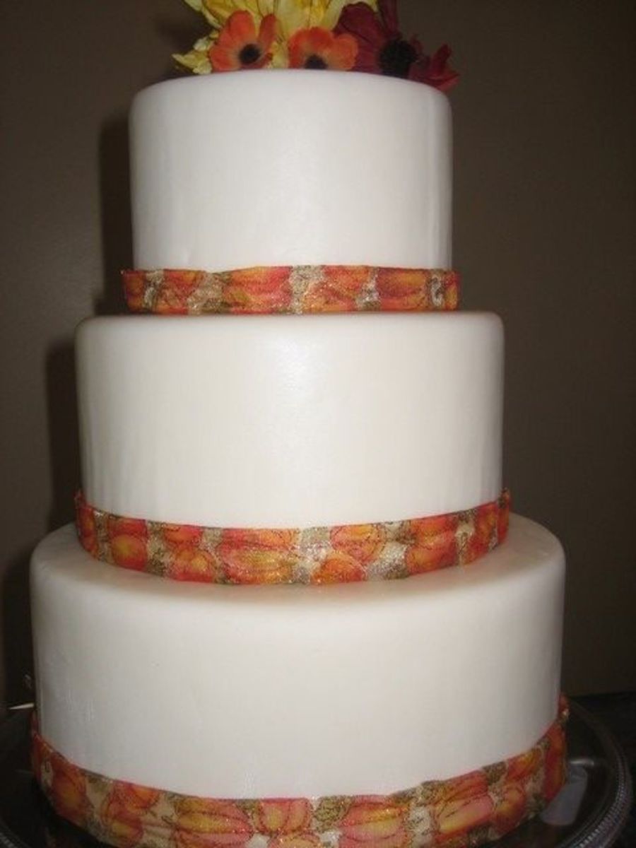 First Wedding Practice Cake - CakeCentral.com