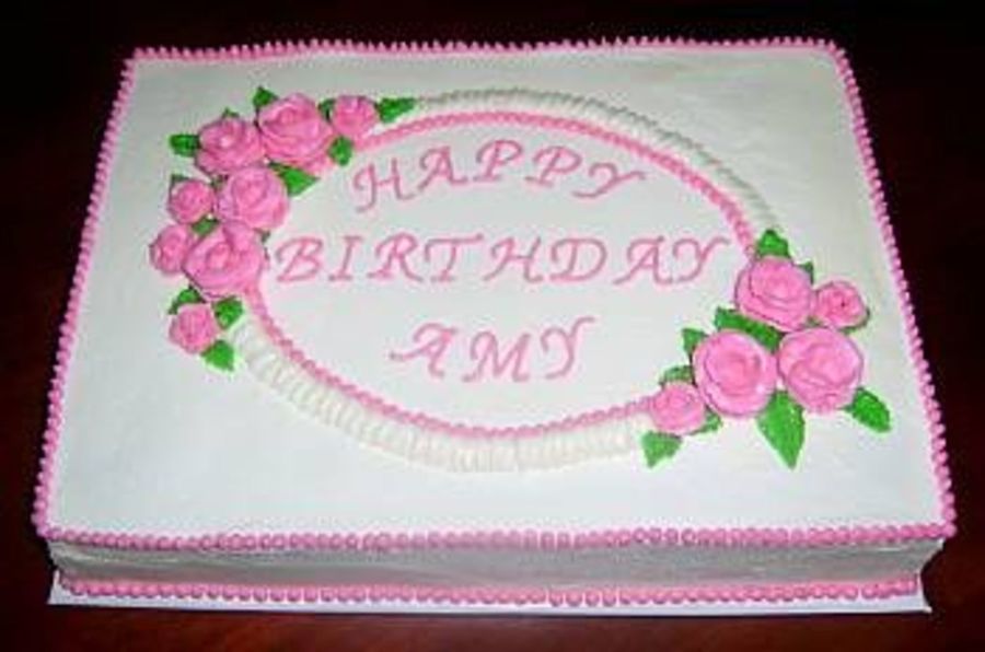 Happy Birthday Amy! - CakeCentral.com